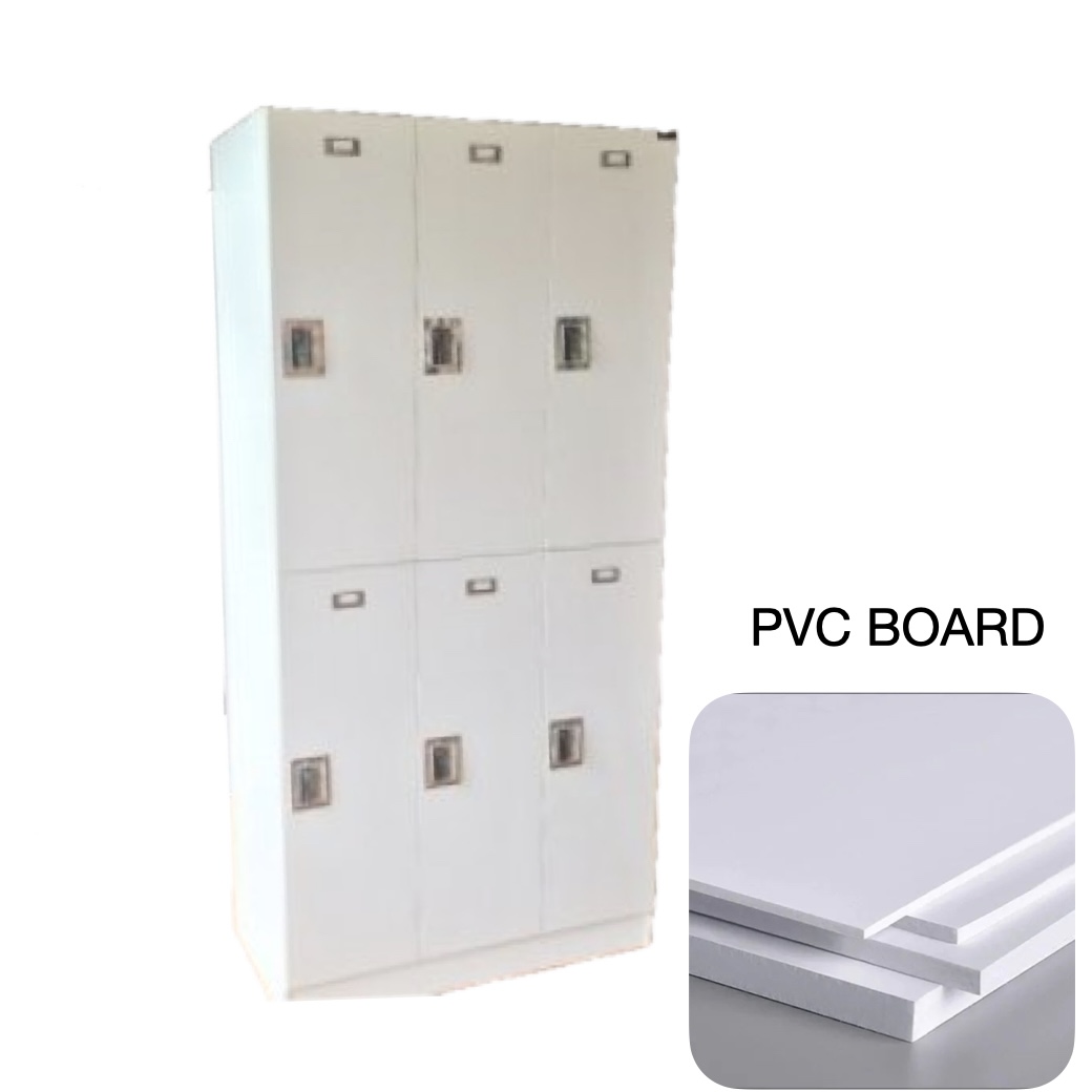 6 Doors Storage PVC Locker ROCKY PLK-6106 | Rockyfurniture